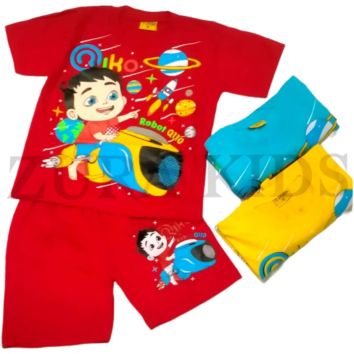 SETELAN BAJU ANAK LAKI-LAKI RIKO THE SERIES MODEL TERBARU/ KAOS RIKO ...