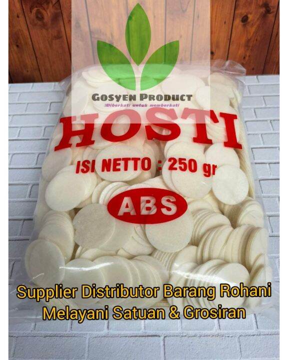 roti perjamuan kudus hosti polos 250gr | Lazada Indonesia