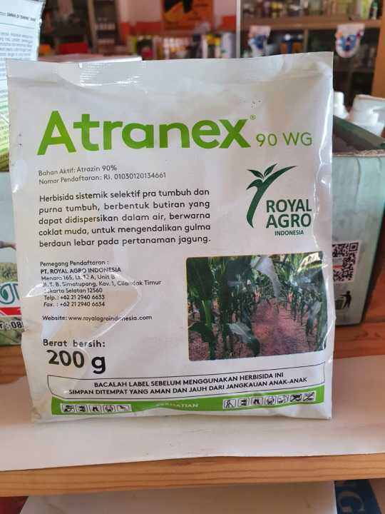 Herbisida Atranex 90Wp 500gr Bahan Aktif Atrazin 90% Royal Agro obat ...