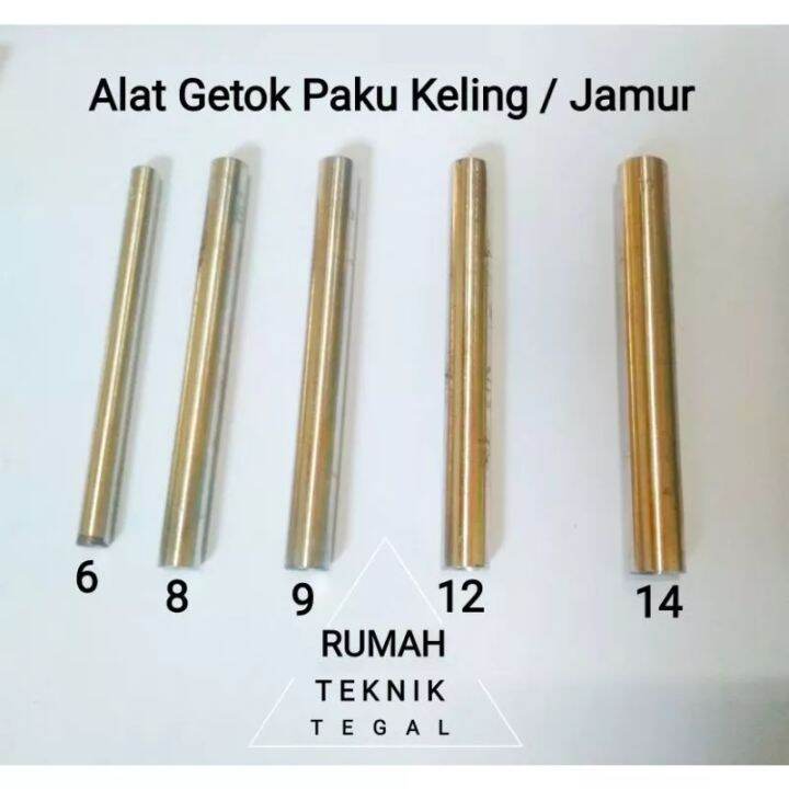 Panotog Keling - Alat Pasang / Getok Paku Keling Pipih ukuran 12mm ...