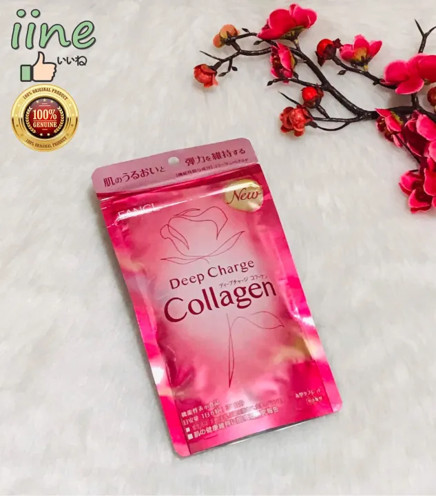 FANCL Deep Charge Collagen Supplement 180 Tablets (New Packaging ...