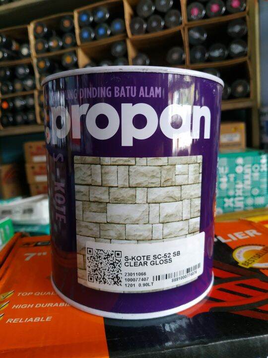 Propan S-Kote Cat Pelindung Dinding Batu Alam 0,9L | Lazada Indonesia