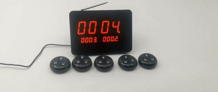 Restaurant Table Buzzer Pager Calling System Wireless Waiter Calling ...