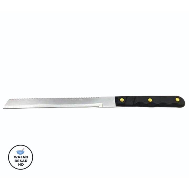 Pisau Roti 2 Sisi Stainless Steel | Lazada Indonesia