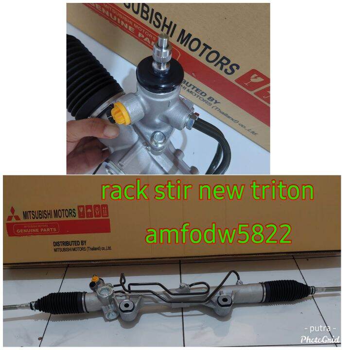 rack steering assy rack stir bak stir mitsubishi all new triton 15-22 ...