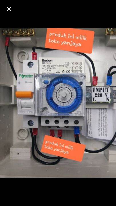PANEL TIMER AUTOMATIS/PANEL TIMER LAMPU OTOMATIS/panel timer lampu ...