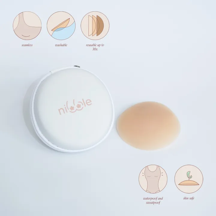 Nibble Nipple Cover in Oat (Opaque) | Lazada PH