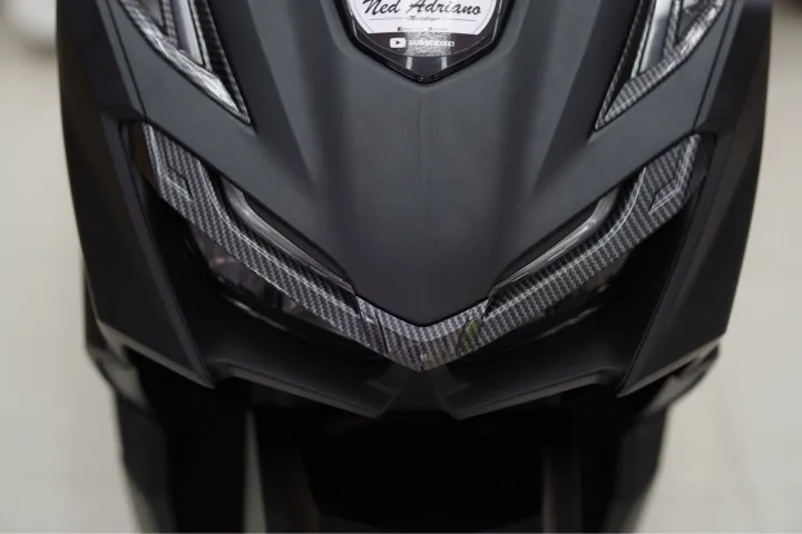 New Honda Click 160 Original 3 in 1 Garnish Carbon | Lazada PH