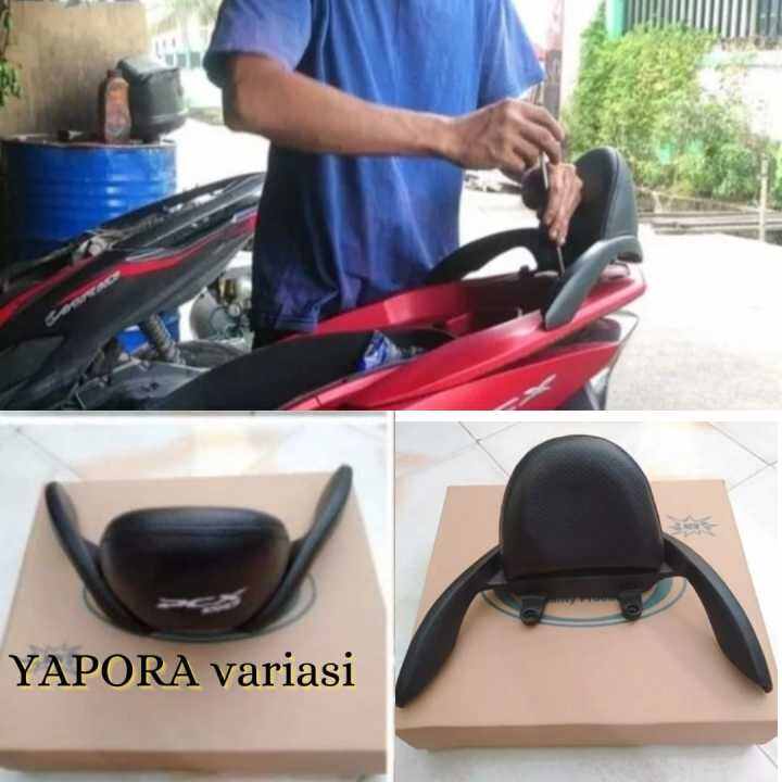 behel jok sandaran pcx lokal dan pcx buill up thailand | Lazada Indonesia