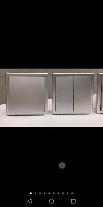 SIMON E3 Series Switch / Switches & Socket Outlet White & Silver Color ...