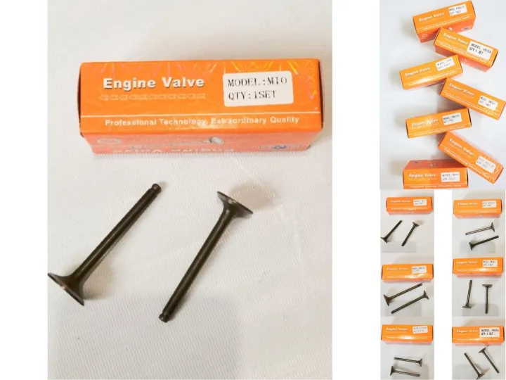 Intake Exhaust & Engine valve - MIO / WAVE125 / TMX155 / SMASH / XRM ...