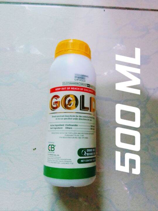 GOLD CLOTHIANIDIN INSECTICIDE (500 ML) BY C. B ANDREW | Lazada PH