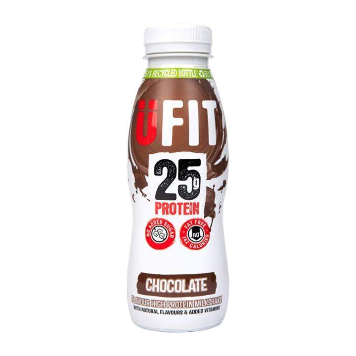 UFIT HIGH PROTEIN MILKSHAKE 330 ML CHOCOLATE | Lazada PH