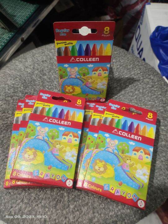 Crayon 8pcs Premium Quality by Colleen Brand | Lazada PH