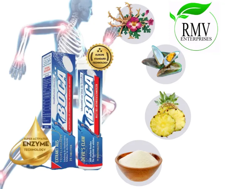 BOCA Bone & Joint Effervescent Tablet 20's | Lazada PH