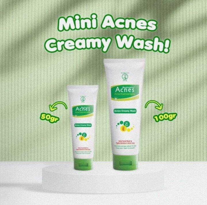 Acnes Creamy Wash 50 & 100 gr - Sabun Cuci Muka | Lazada Indonesia