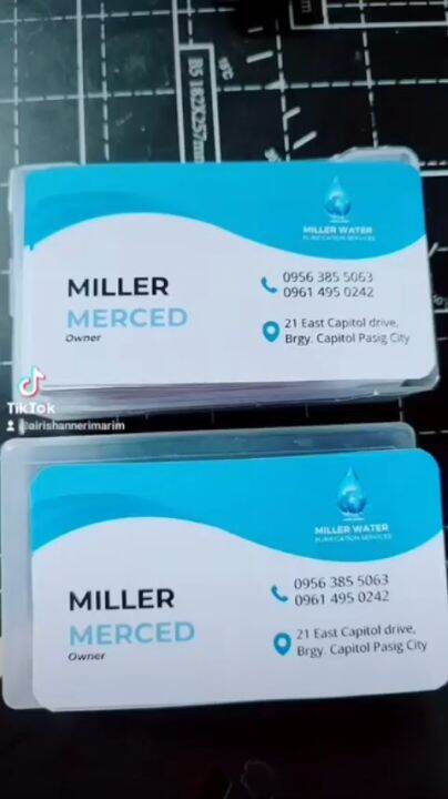 Personalized Business Calling Card with Free Calling Card Case 100pcs ...