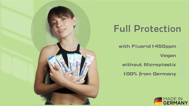 prokudent Brillant Whitening Toothpaste [Bundle 2] Natural White against Coffee Stains with 1450 ...