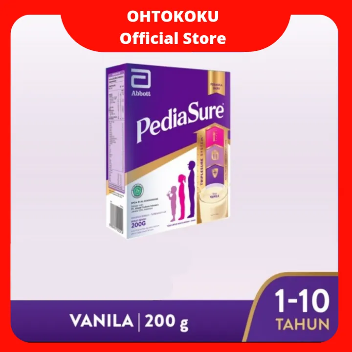 Pediasure Vanilla 200 gr (1-10 Tahun) Susu Formula | Lazada Indonesia