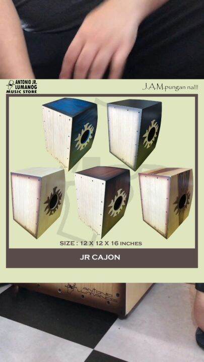 CAJON (BEATBOX/PERCUSSION BOX) BY: Antonio JR. LUMANOG MUSIC STORE ...