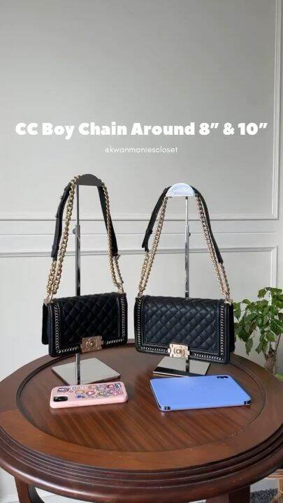 kwanmaniescloset - CC Boy Chain Around 10” กระเป๋าถือ กระเป๋าสะพาย ...