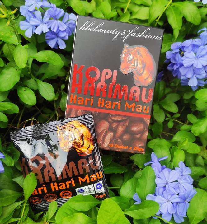 KOPI HARIMAU 1BOX 10SACHETS 100%√ORIGINAL | Lazada PH
