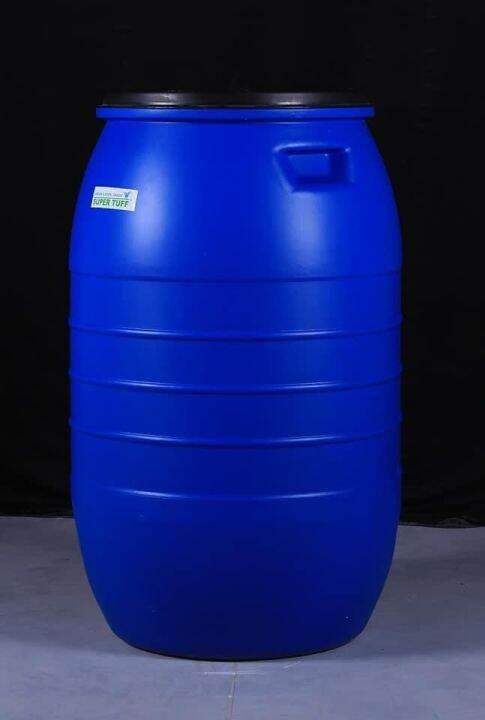 heavy duty plastic container drum 300liters | Lazada PH