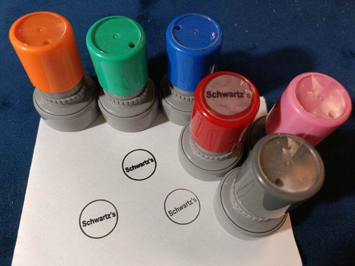 1 inches logo self inking stamp HA 28mm | Lazada PH