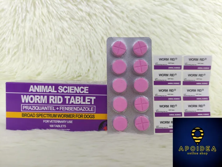 APOIDEA SHOP ANIMAL SCIENCE WormRid (dewormer / pampurga) with sticker ...