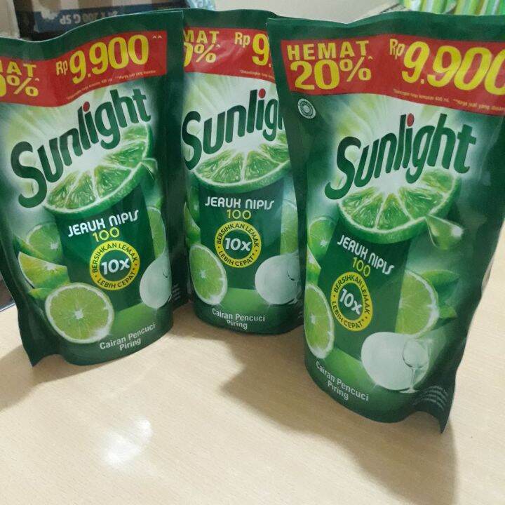 sabun cair sunlight jeruk nipis 460ml | Lazada Indonesia