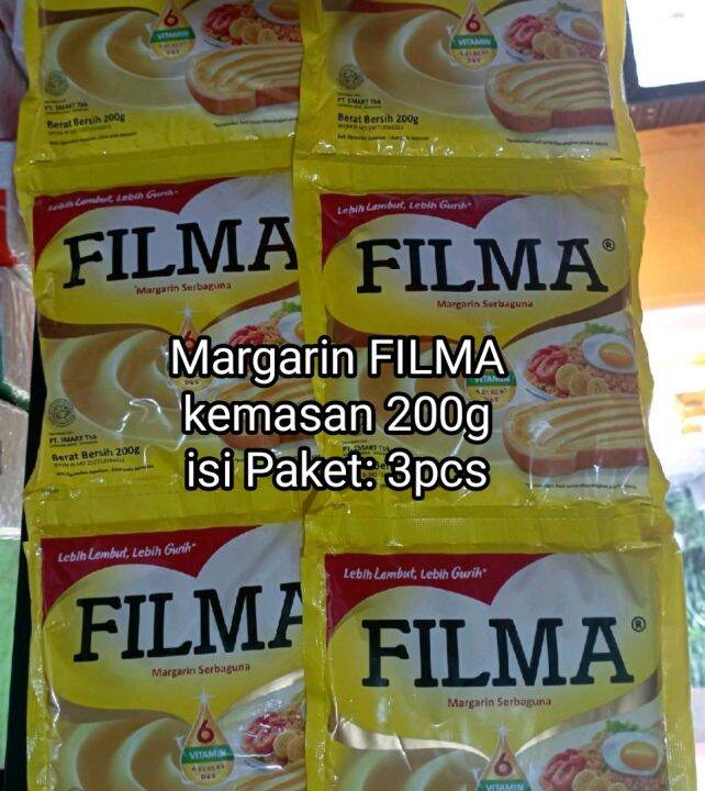 Margarin FILMA isi Paket: 3x200g | Lazada Indonesia