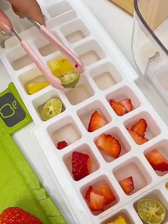 BD - BOX CETAKAN ES BATU SILIKON KOTAK ES BATU PREMIUM || JUMBO WADAH ...