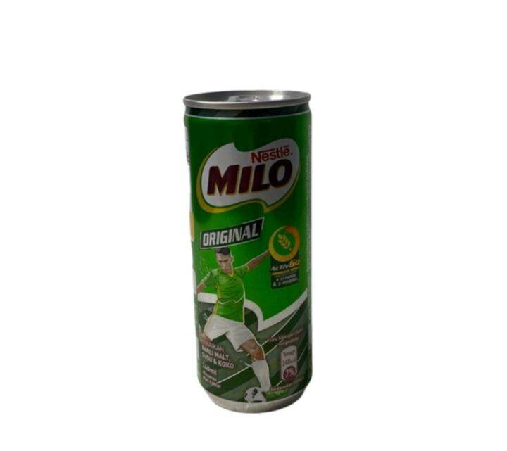 (1กระป๋อง) เครื่องดื่มไมโล สูตรออริจินัล Nestle Milo Original รุ่น ...
