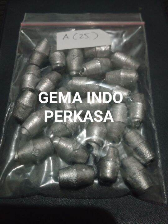 TIMAH pemberat jaring/timah pemberat pancing/Timah jaring | Lazada ...