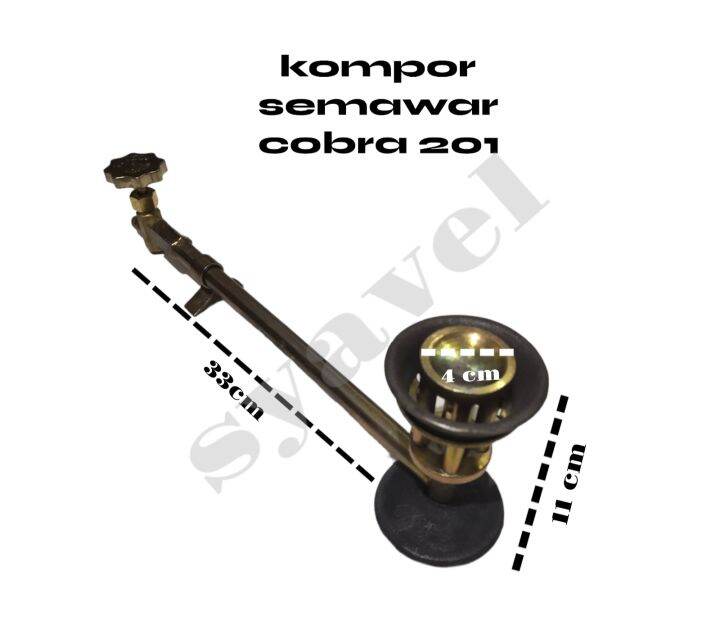 kompor semawar gas cobra 201 api biru | Lazada Indonesia
