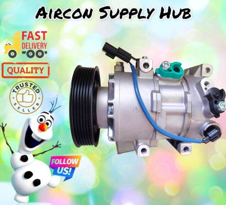 Kia Rio 2014-2017 1.4 Engine with Sensor Compressor Car Aircon Parts ...