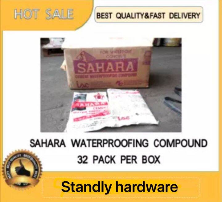WHOLESALE SAHARA Cement Waterproofing Compound 32 PACK PER BOX | Lazada PH