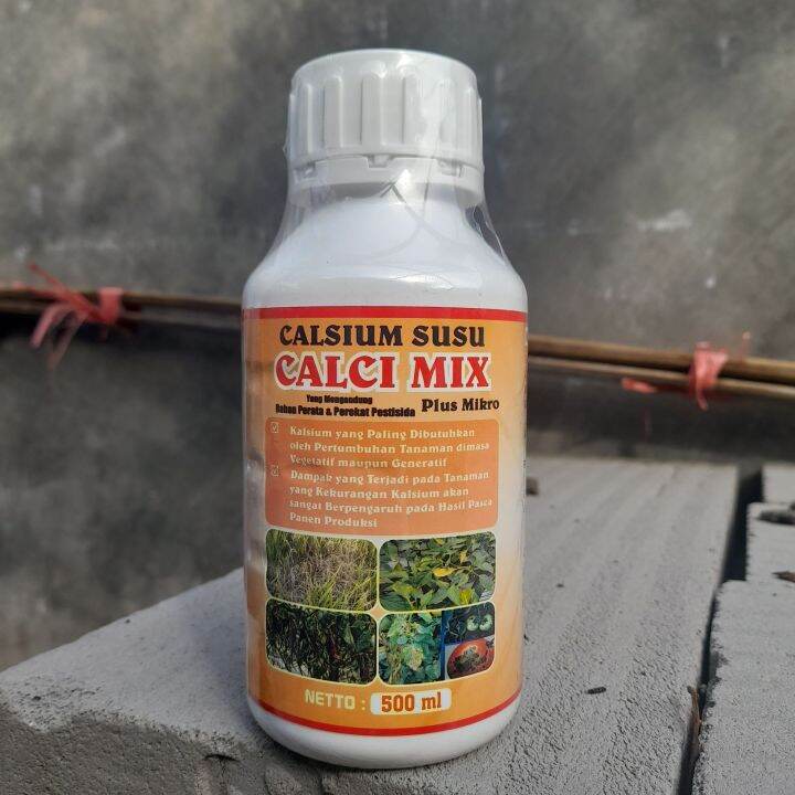 CALSIUM SUSU CAIR PLUS MAKRO MIKRO 1 LITER/ CALCI MIX /Mengandung bahan ...