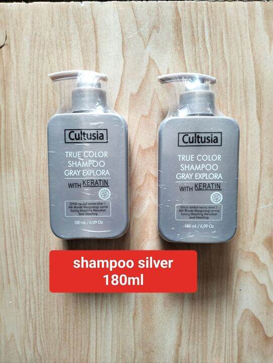 cultusia shampoo silver 180ml sampo silver cultusia 180ml | Lazada ...