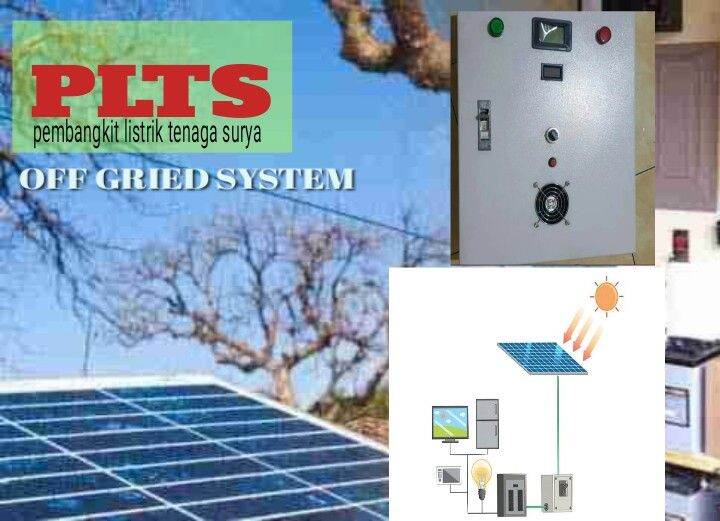 paket PLTS 3000 watt panel surya solar home system | Lazada Indonesia