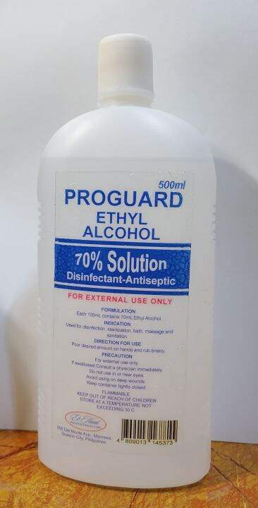 Proguard Ethyl Alcohol 70% Solution 500ml | Lazada PH
