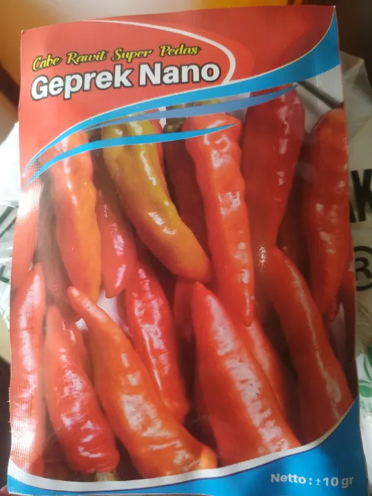 Benih Cabe Rawit Super Pedas Geprek Nano 10g | Lazada Indonesia