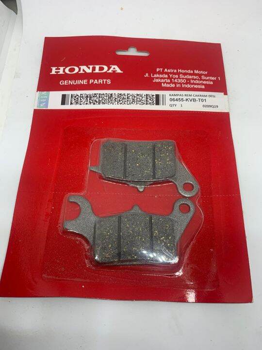 Dispad Kampas Rem Vario F1 CBS Beat FI 125 150 New Scoopy Pop Esp KVB ...