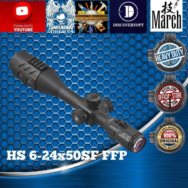 Original Scope Discovery HS 6 24x50SF FFP | Lazada PH