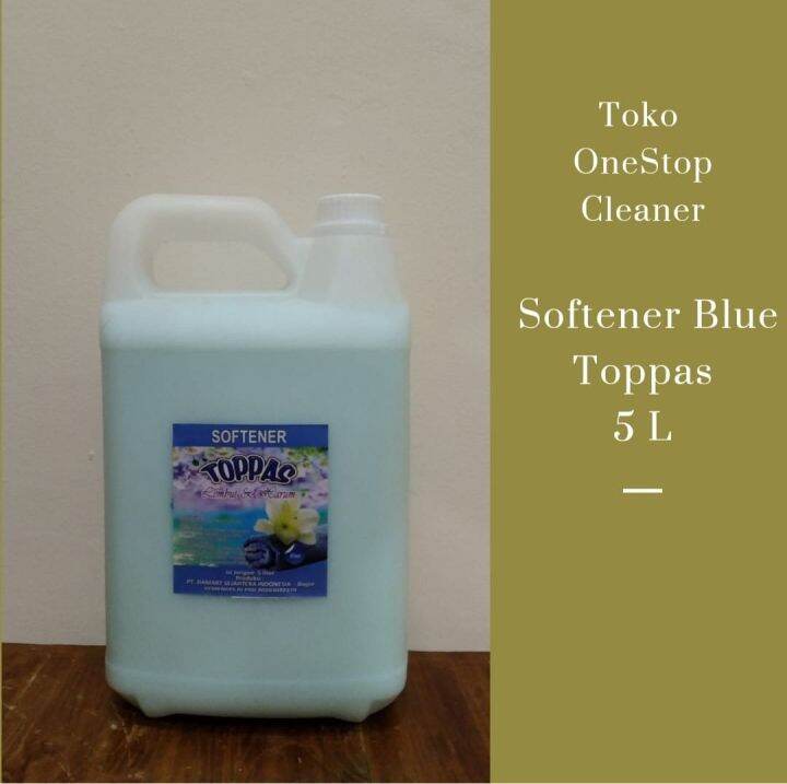 Toppas Softener Biru 5 Liter | Lazada Indonesia