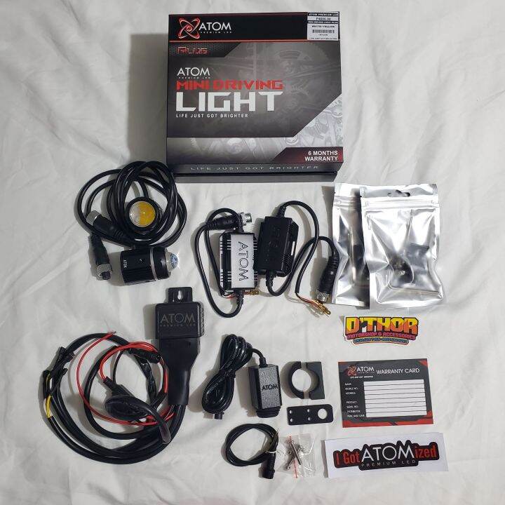 Atom Mini Driving Light Plus Set | Lazada PH