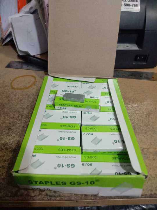 reffil staples GS10 isi ulang stapler hekter staples gun harga tertera ...