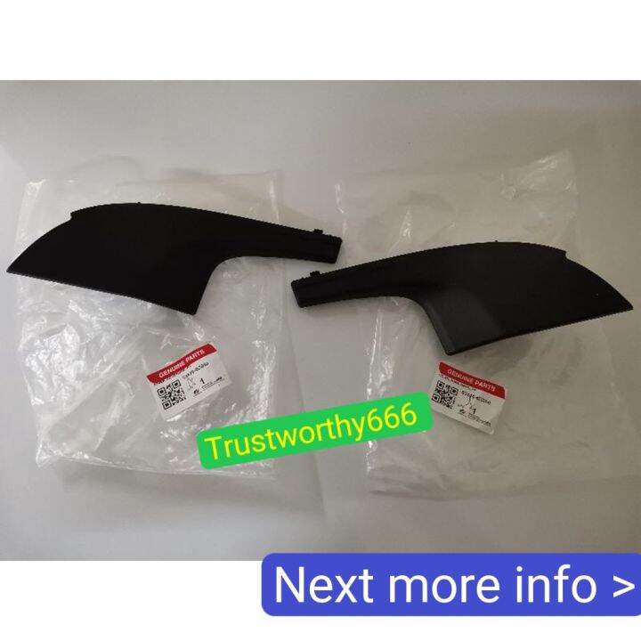 ORIGINAL PERODUA BEZZA AXIA GRILLE WIPER SIDE COVER SIDE SEAL WIPER ...