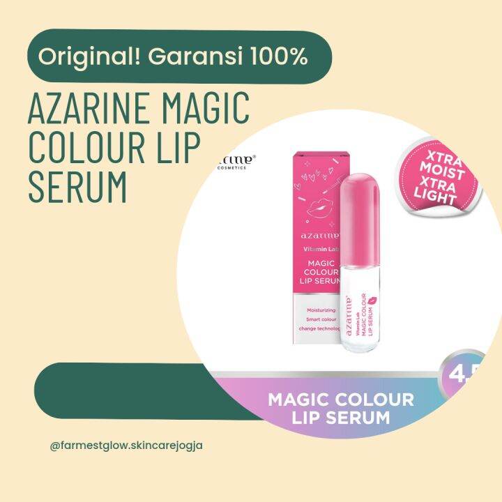 Azarine Magic Colour Lip Serum 4.5 ml | Lazada Indonesia