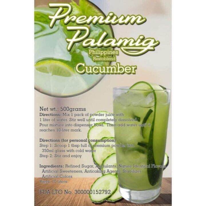 Premium palamig CUCUMBER 500g | Lazada PH